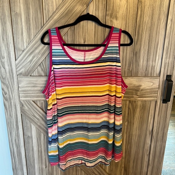 a.n.a | Tops | Multi Color Tank Top Goes With Alot And Perfect Addition ...